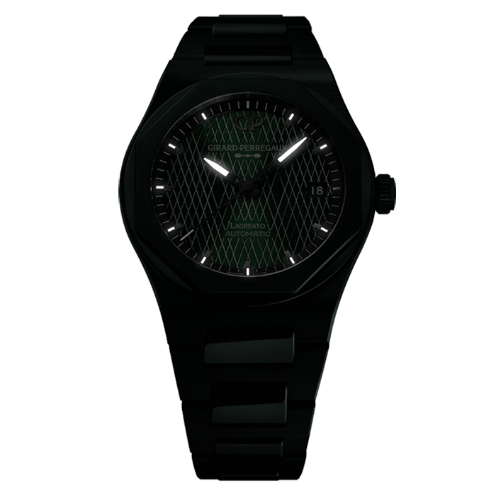 81005-32-3080-1CX ロレアート グリーンセラミック アストンマーティン エディション 38mm｜ジラール・ペルゴ｜正規販売店 ...