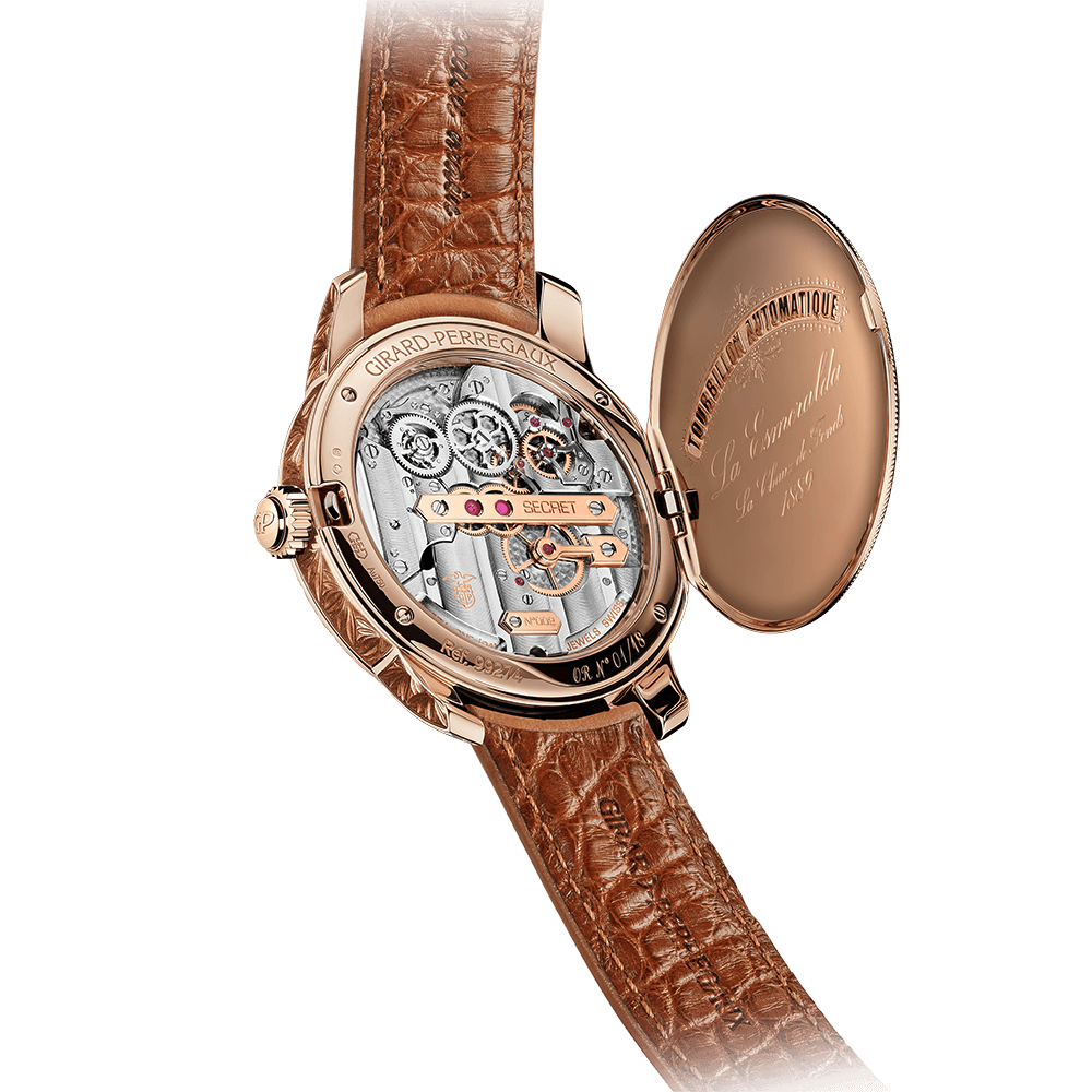 99274-52-3423-5CC ラ・エスメラルダ トゥールビヨン 「シークレット」エタニティ エディション｜ジラール・ペルゴ｜正規販売店 ...